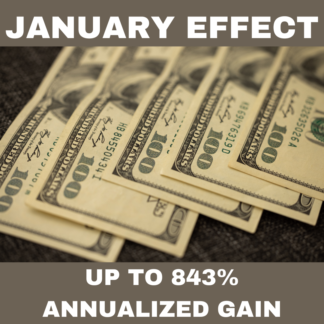JANUARY EFFECT: UP TO 843% ANNUALIZED GAIN » The Arora Report Stock Market News
